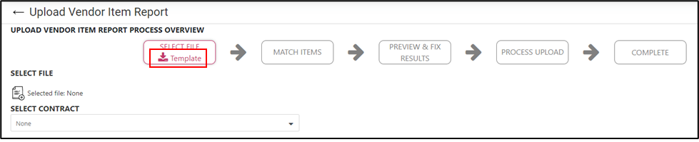 Vendor Item Upload – InTEAM - Help Center