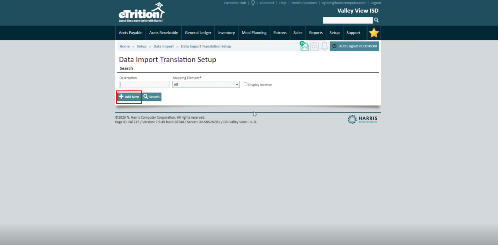 eTrition > Allergy Mapping – InTEAM - Help Center