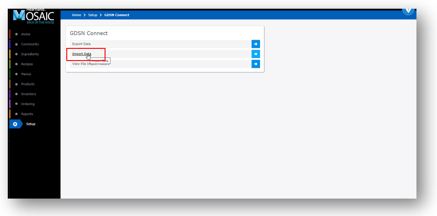 Mosaic > Importing Data into Mosaic – InTEAM - Help Center