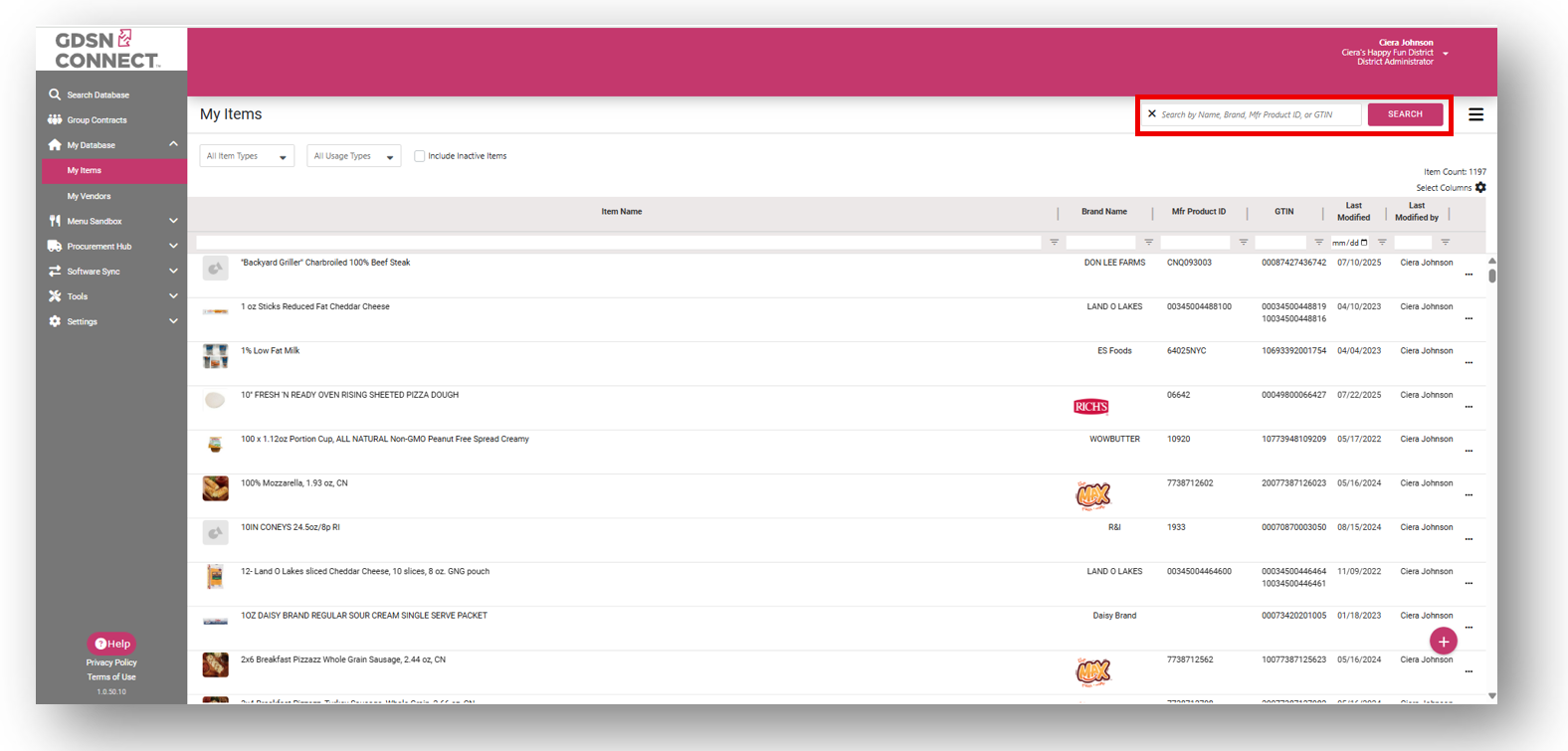 CN Labels & PFS Documentation – InTEAM - Help Center